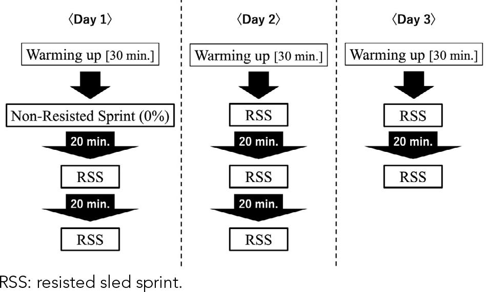 Effect of resisted sled sprint with different loads on running velocity ...